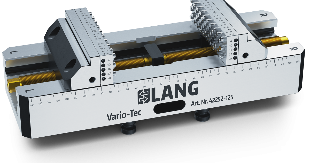 42252-125: Vario•Tec Centering Vise | LANG Technik USA